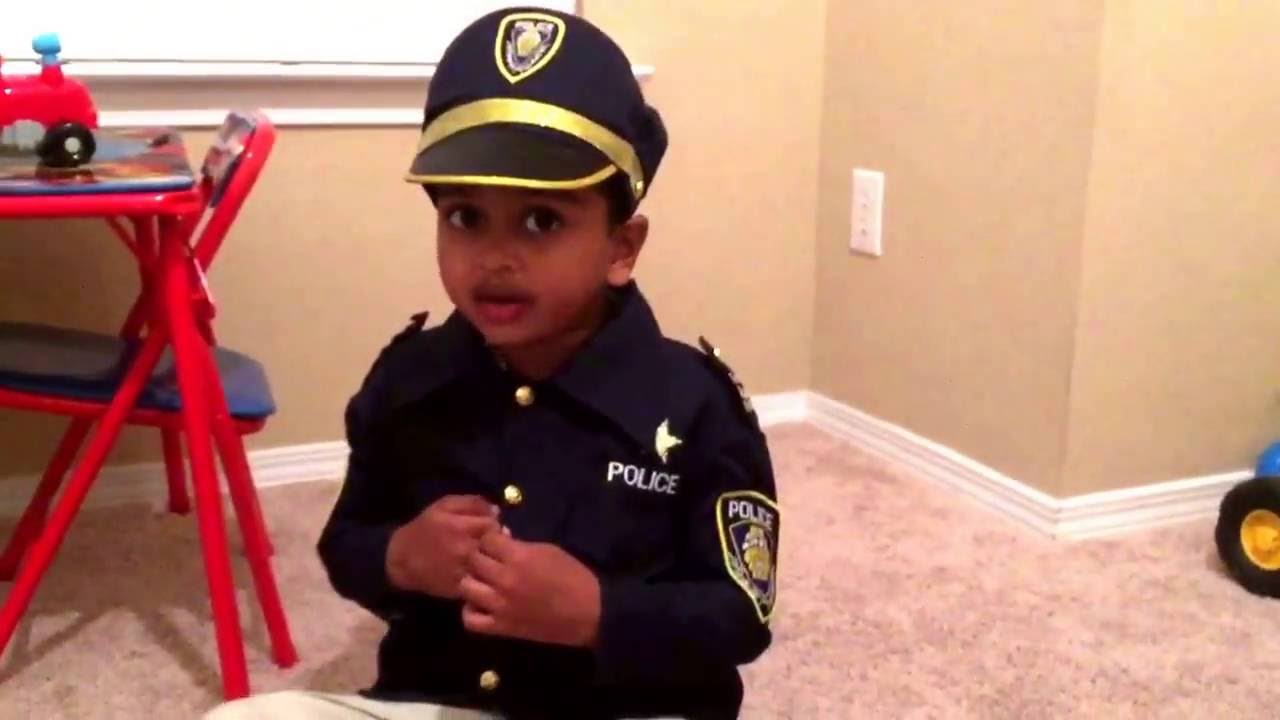 Ryan #Halloween Costume #Police Officer | The Crazy R’s - YouTube