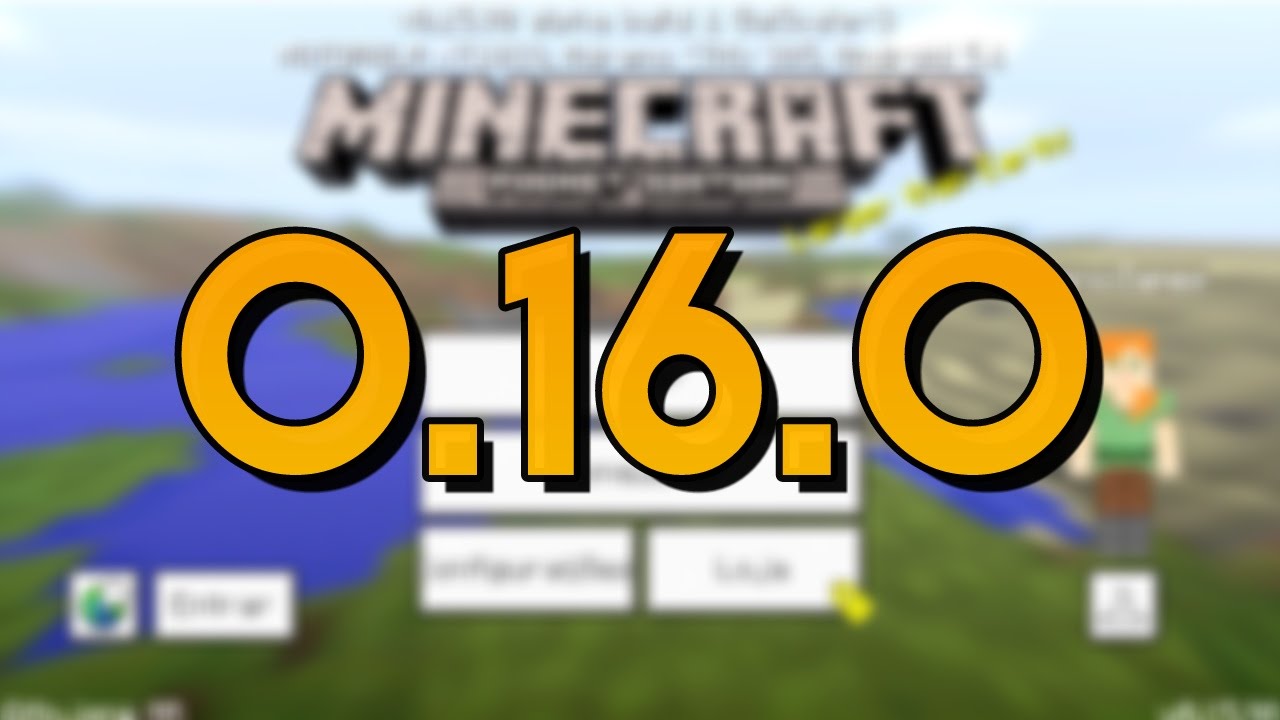 DOWNLOAD DO NOVO MINECRAFT PE 0.16.0 - YouTube