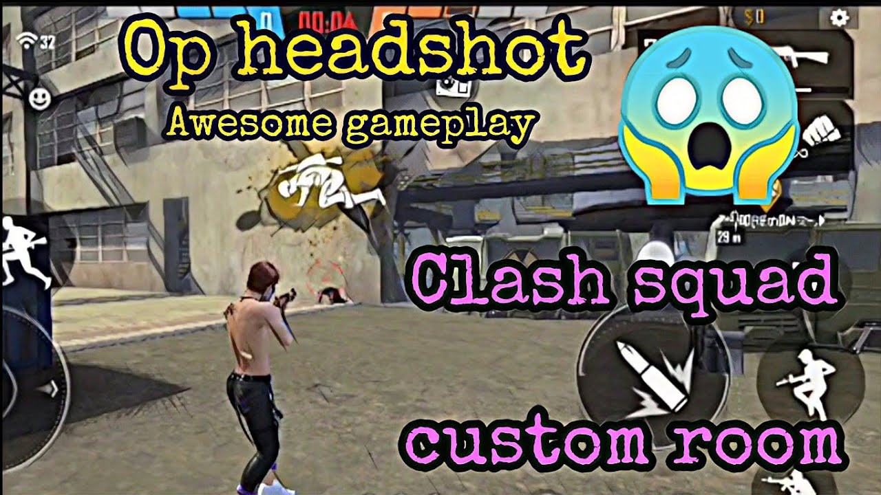 custom challenge clash squad gameplay || Clash squad custom awesome ...