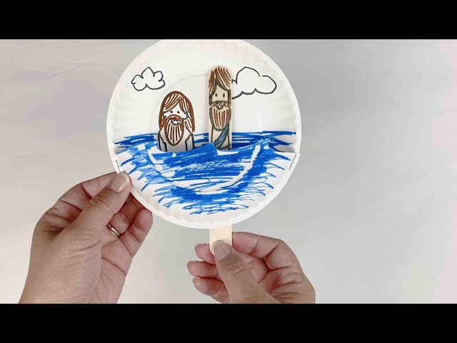 Jesus Is Baptized Craft
