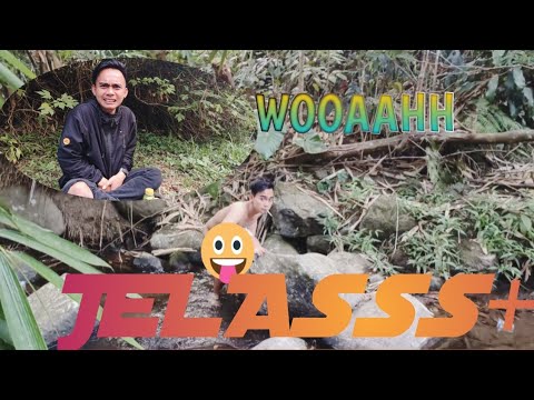 Kang Rudi plays in the river and swims