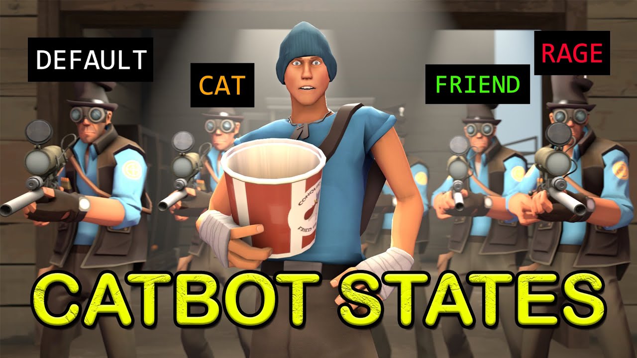 All TF2 Catbot States Explained (why bots don't target certain players ...