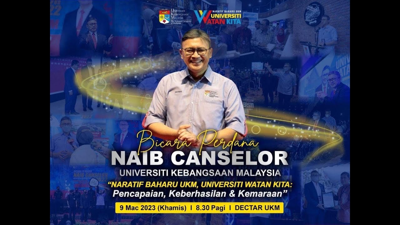 Bicara Perdana Naib Canselor UKM 2023 - YouTube