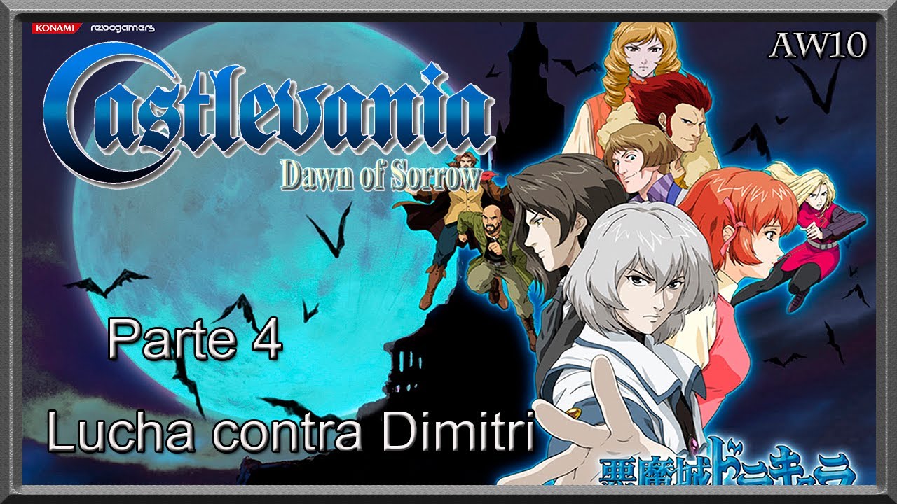 Guia Castlevania Dawn of Sorrow Cp.4 "Lucha contra Dimitri" - YouTube