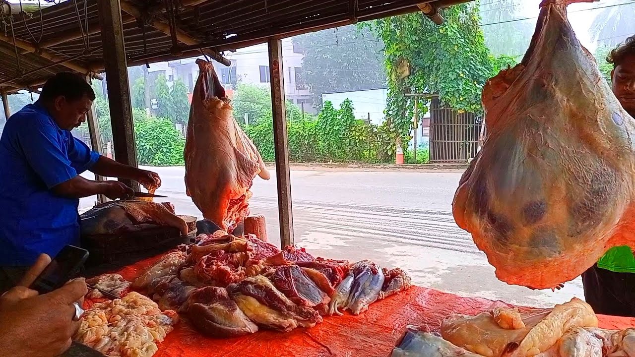 Excellent Beef || Cow Meat Cutting & Processing || Super Fastest Meat ...