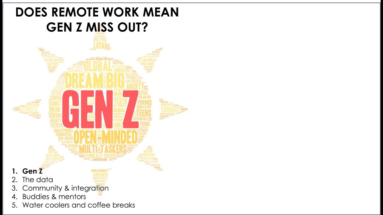 Gen Z Missing Out? 1. Meet Gen Z - YouTube