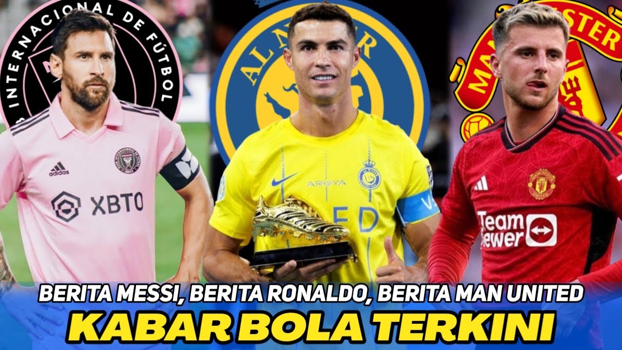 KABAR RONALDO TERBARU🔥 Messi Kalah di Tour Pramusim😔 Mason Mount ...