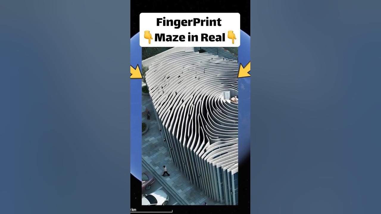 Fingerprint Maze 🤯 in Real on Google Maps 🌍 and Google Earth # ...