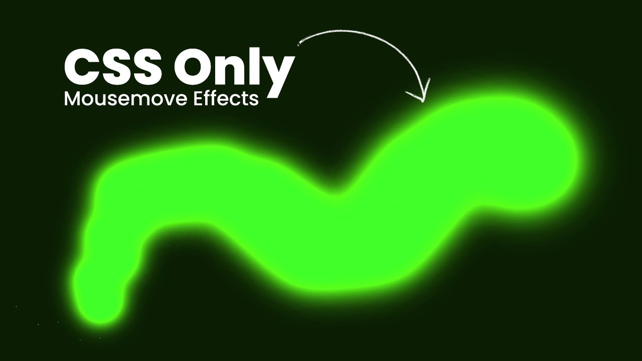 Next Level Mousemove Animation Pure Css Effects Youtube