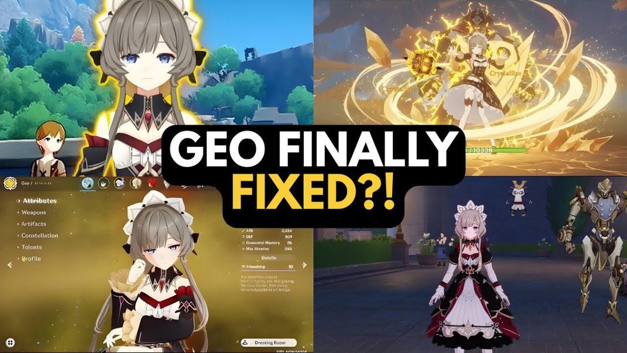 GEO IS BACK! SANDRONE’S NEW UPDATE CHANGES EVERYTHING! – Genshin Impact ...