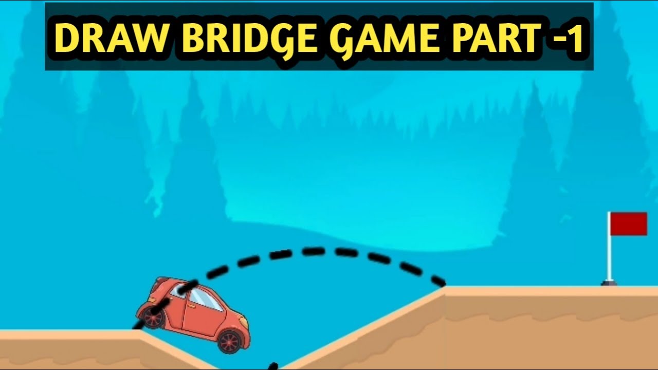 Draw Bridge Puzzle game Part - 1 - YouTube