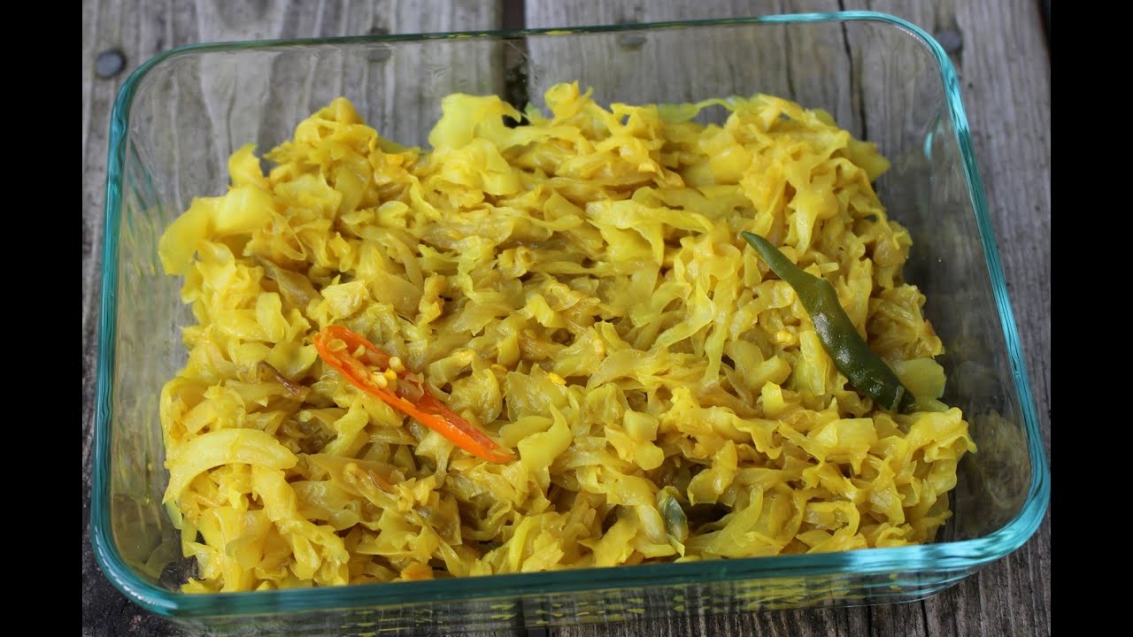 বাঁধাকপি/পাতাকপি ভাজি রেসিপি ।। Simple Badhakopi Bhaji || Sauteed ...