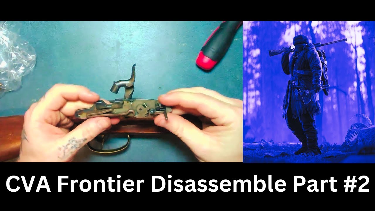 How to disassemble a CVA Frontier 50 cal - My First Muzzleloader EP.2 ...