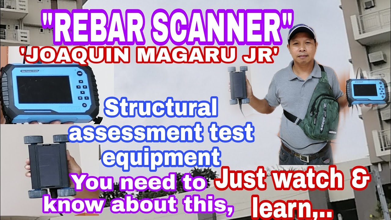 REBAR SCANNER, to be used in the structural assessment activity, - YouTube