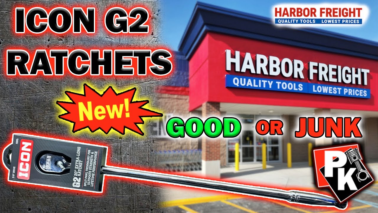 NEW HARBOR FREIGHT ICON G2 RATCHETS!!! / ARE THEY WORTH IT??? # ...