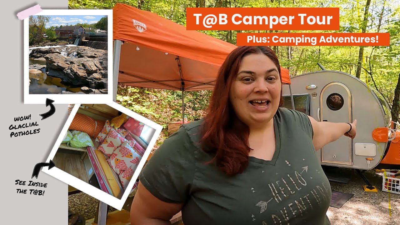 T@B 320 Camper Tour | Camping at Mohawk Trail State Park | Exploring ...