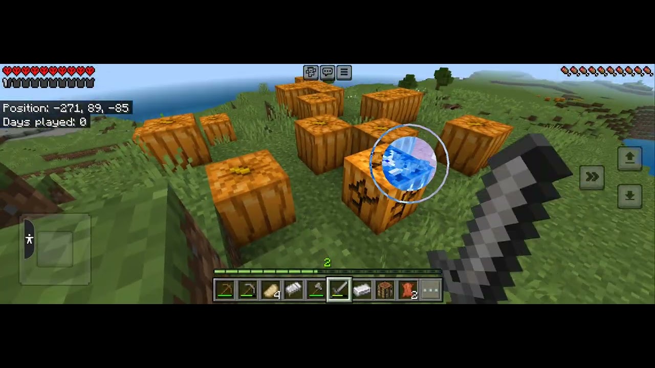 Playing minecraft with the craftee mod. - YouTube