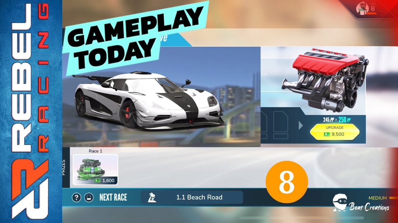 *NEW* Rebel racing - Daily Event | gameplay - YouTube