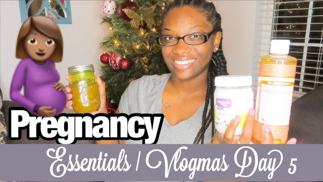 My Pregnancy Essentials Vlogmas Day 5 Youtube