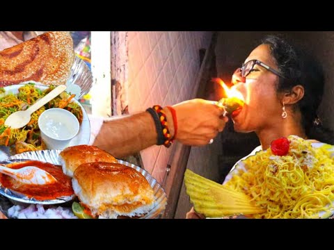 ROLLER COASTER ICE CREAM, WHITE PANI PURI, FIRE BEEDA, BUTTER DOSA ...