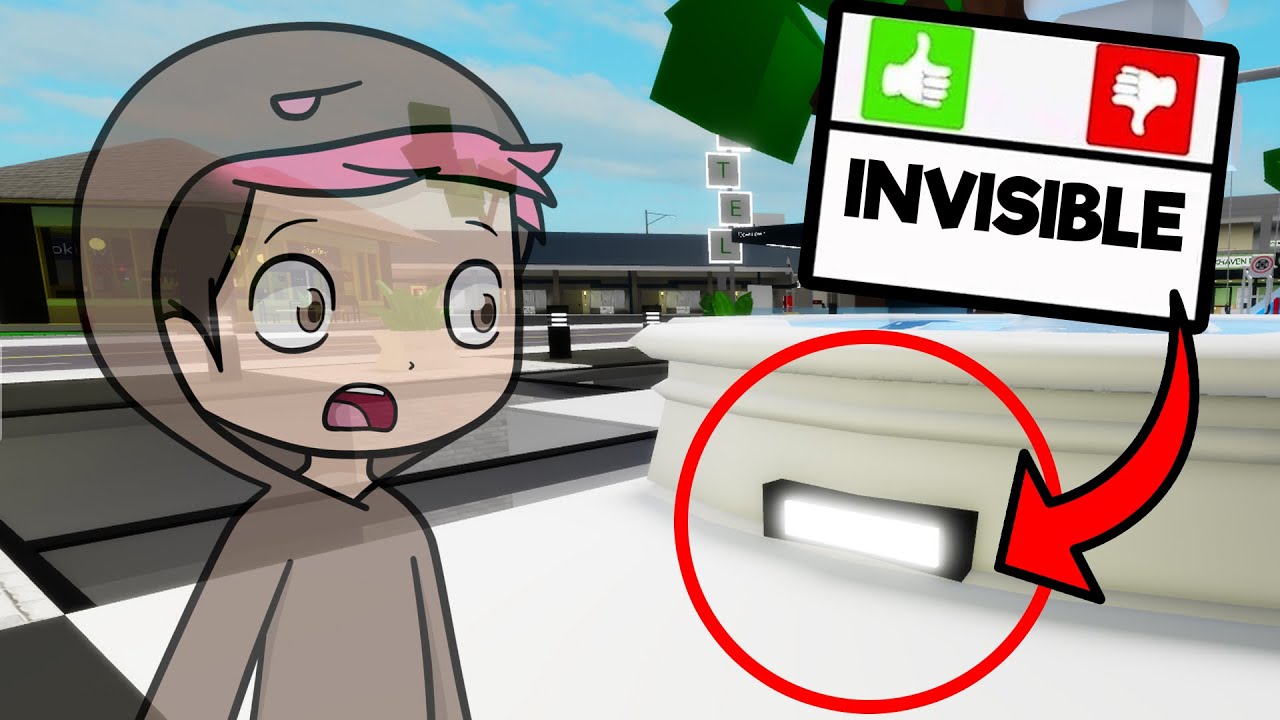 COMO SER INVISIBLE EN BROOKHAVEN ROBLOX !! PROBANDO MITOS VIRALES - YouTube