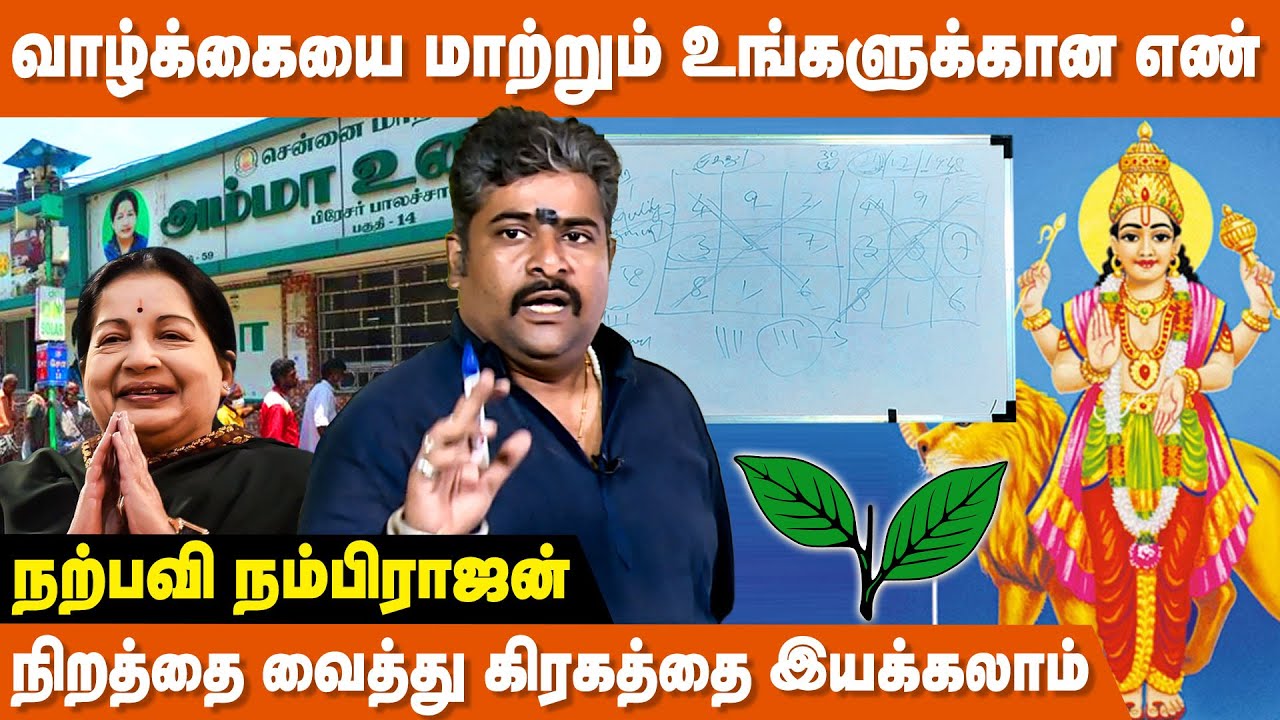 வெற்றியின் ரகசியம் இது தான் ! - Narpavi Nambirajan | Lucky Number Tamil ...