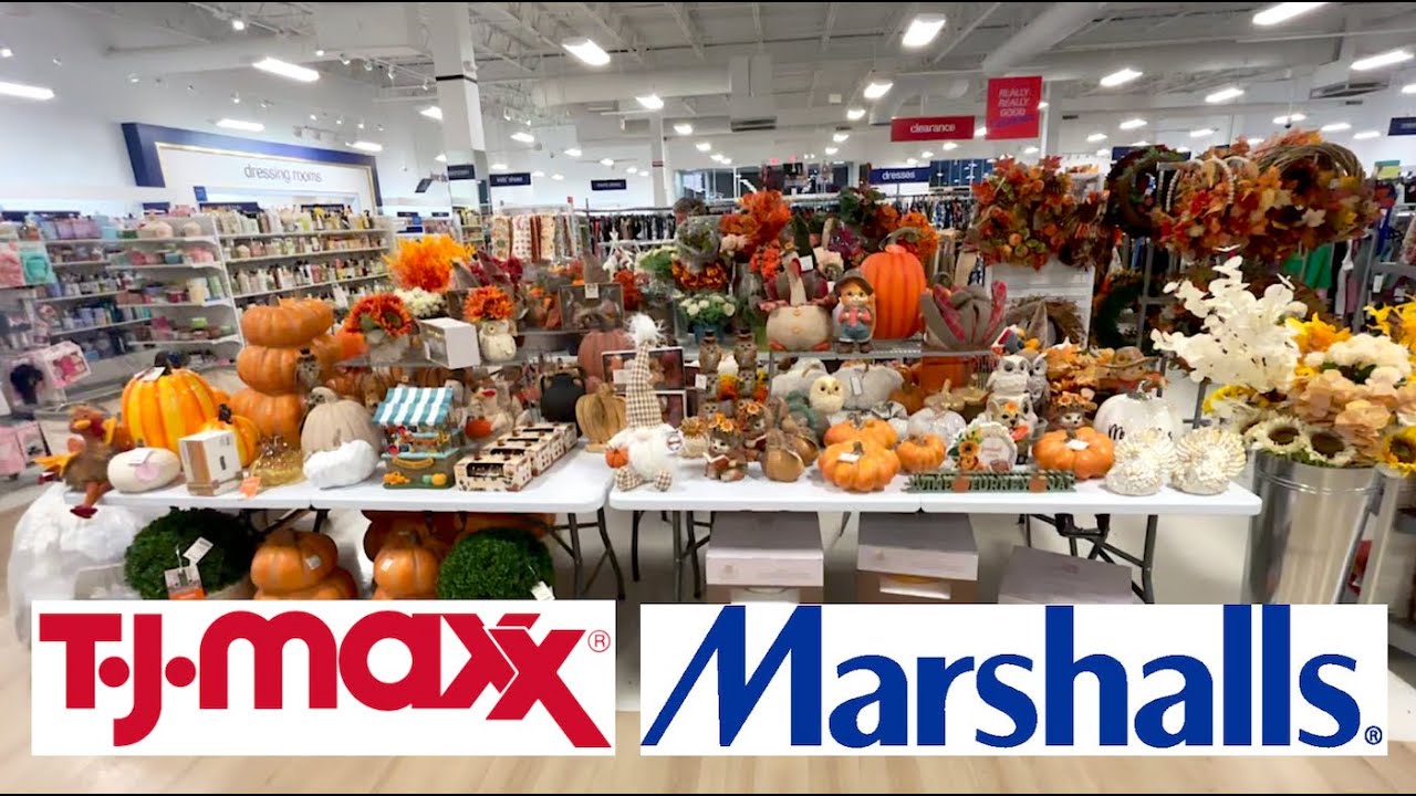 TJ MAXX & MARSHALLS #tjmaxx #marshalls #shopping #homedecor - YouTube