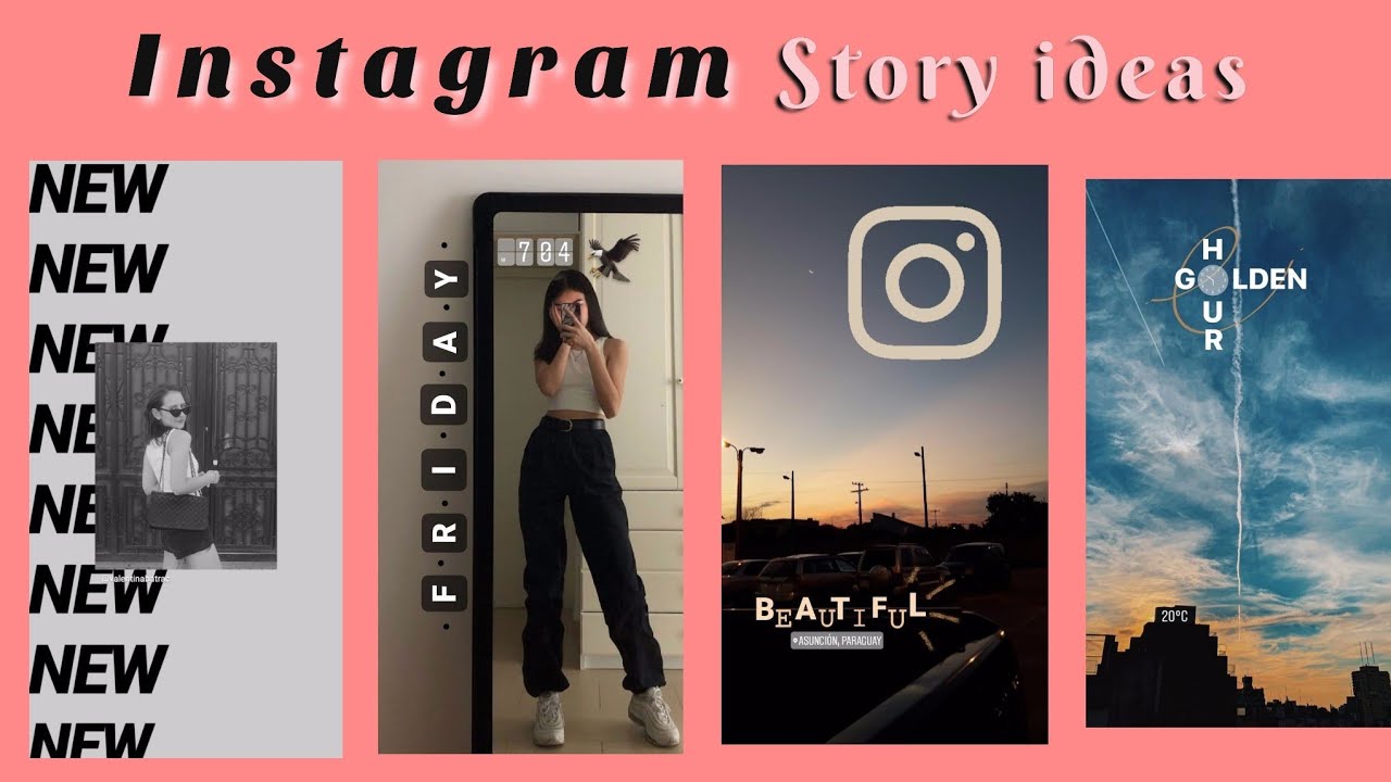 10 creative ways to edit insta stories Using only the Insta App - YouTube