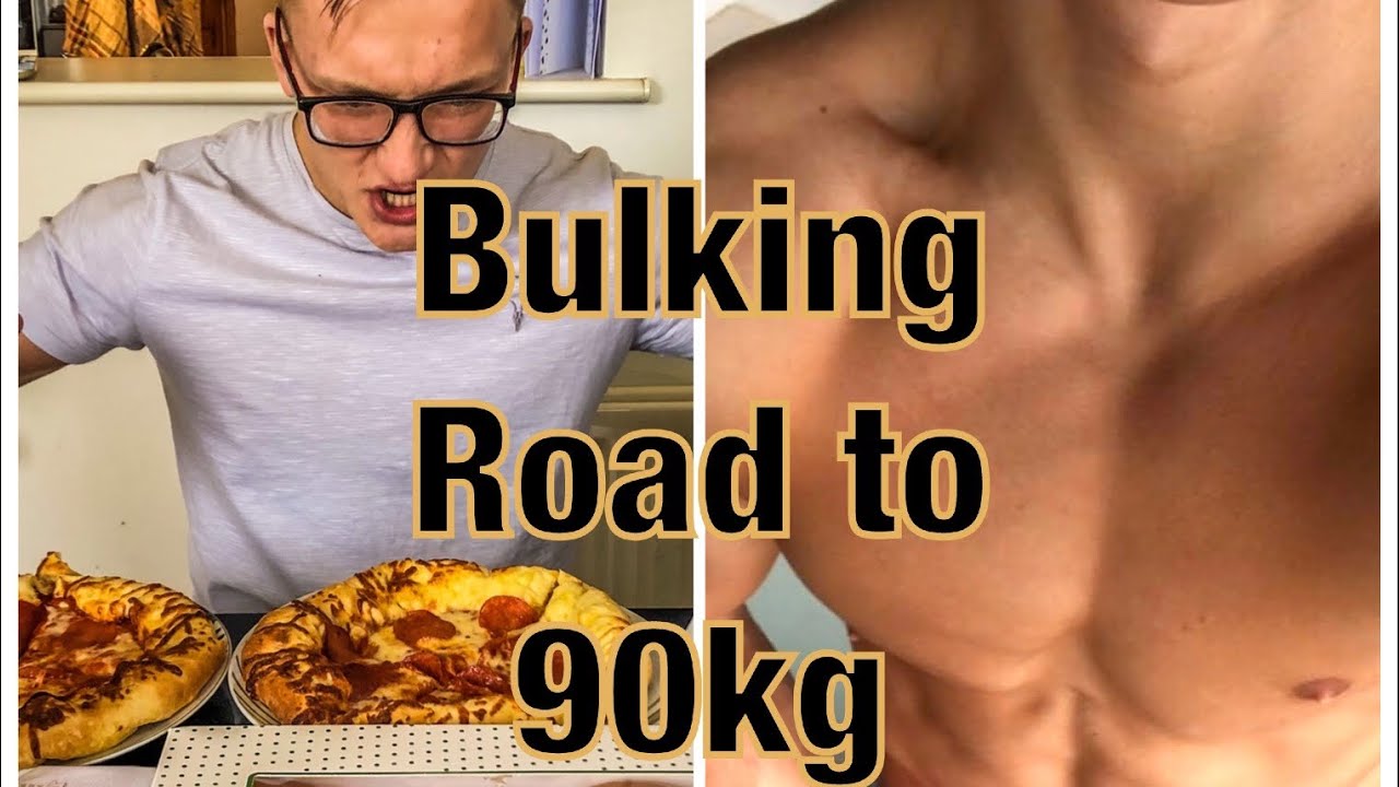 Road to 90kg |FULL DAY OF EATING | Bulking | - YouTube