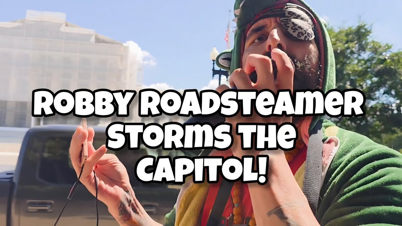 Robby Roadsteamer Storms The Capitol! - YouTube