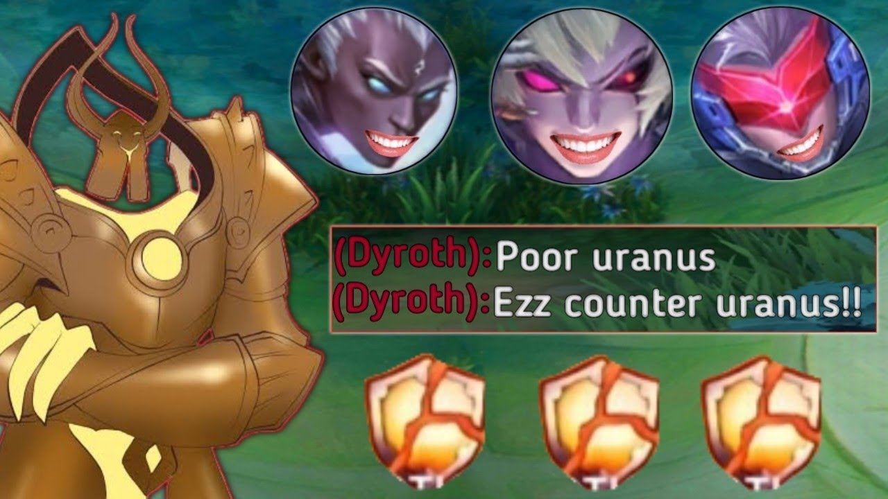 THEY THINK THEY CAN COUNTER MY URANUS | URANUS VS HERO COUNTER WHO WILL ...