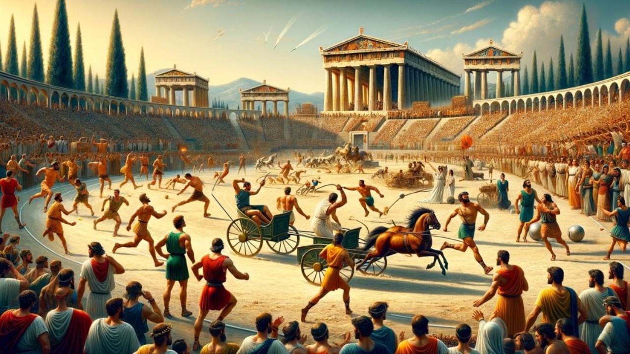 Olympic Games History (The Origin Of Athletics). - YouTube