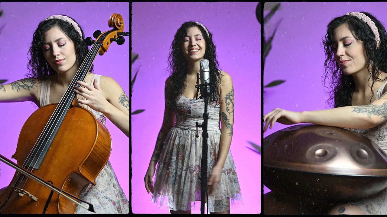 John Lennon - Imagine / Heidi Albert HANDPAN, CELLO & VOICE cover - YouTube