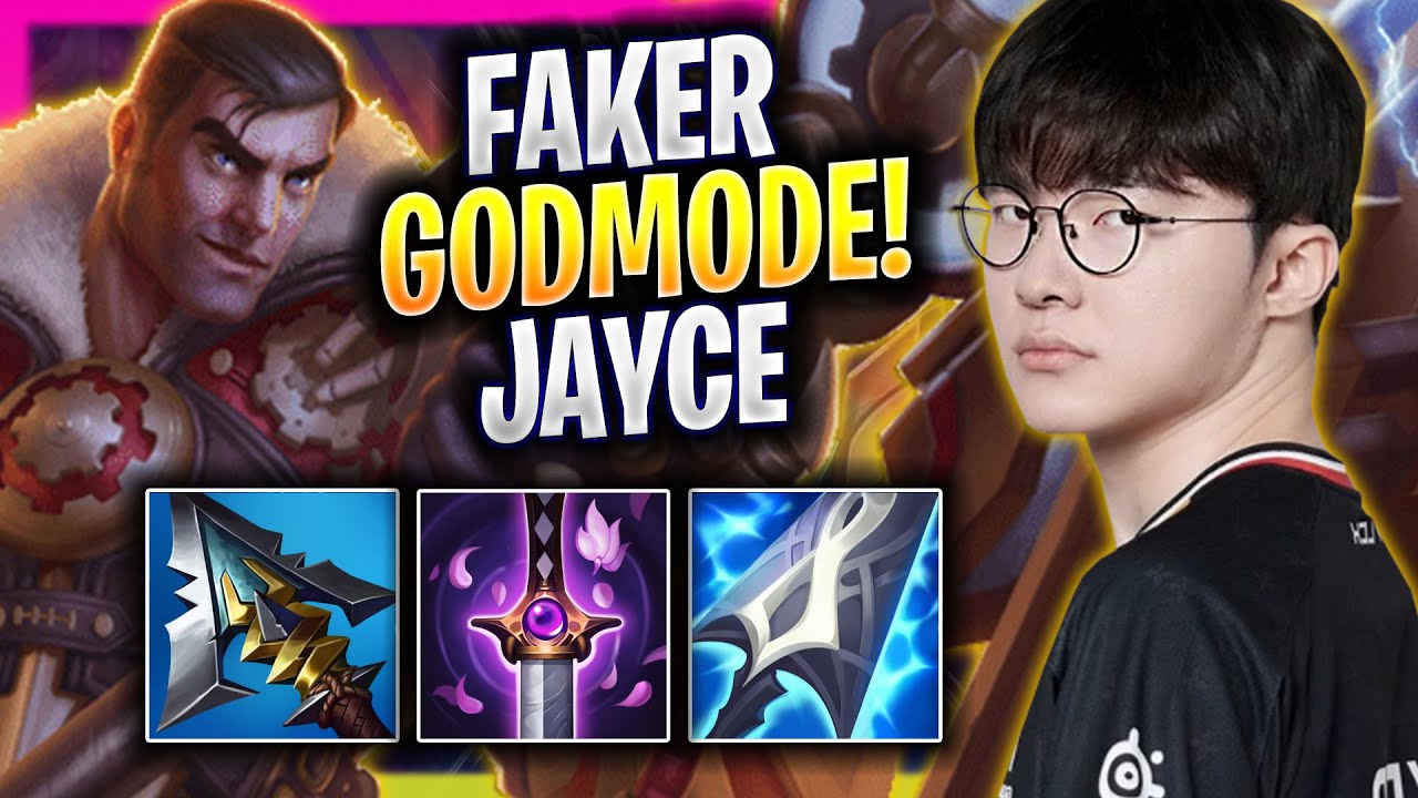 FAKER IS A GOD WITH JAYCE IN NA SOLOQ! - T1 Faker Plays Jayce TOP vs Kennen! | Season 2025 - YouTube