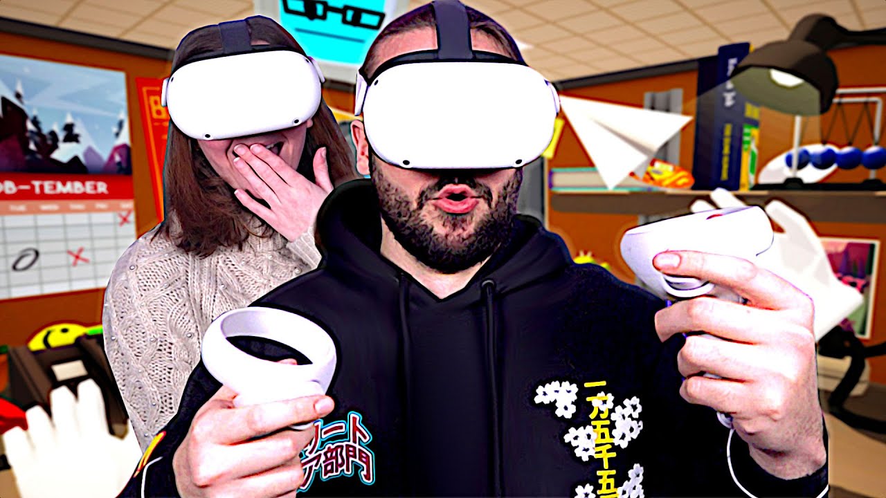 ON A CHANGE DE METIER ! JOB SIMULATOR VR OCULUS META QUEST 2 - YouTube