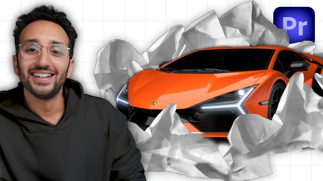 How To Make Ali Abdaal Paper Effect in Premiere Pro - YouTube