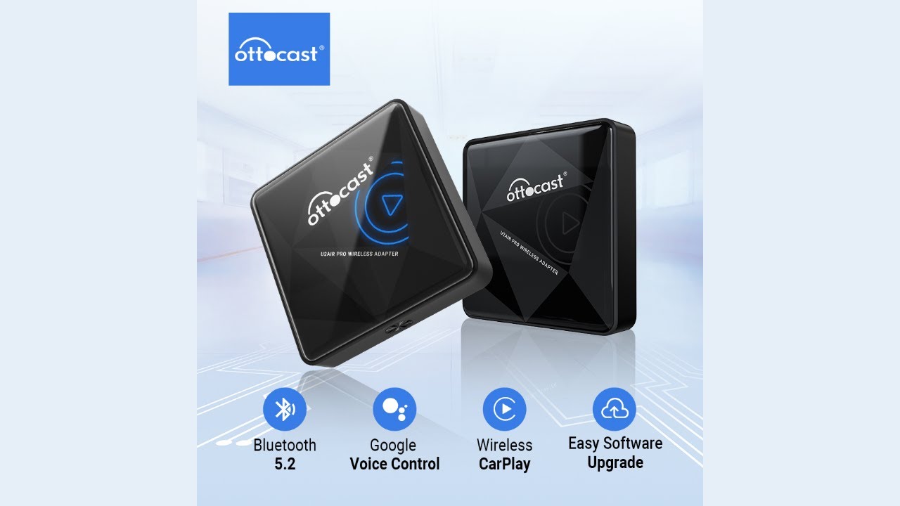 Review Ottocast U2 AIR Pro Wireless CarPlay Adapter 2024 - YouTube