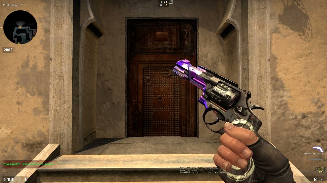 CS:GO R8 REVOLVER CRAZY 8 FACTORY NEW | SKIN SHOWCASE - YouTube