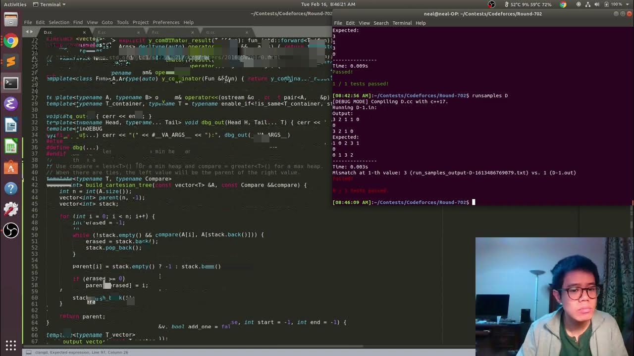 Codeforces Round #702 (Div. 3) with quick solutions - YouTube