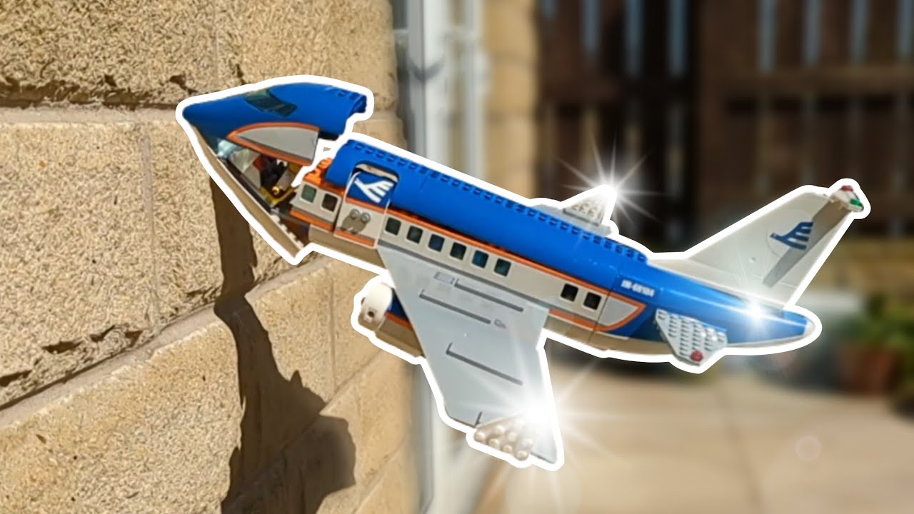 Lego Plane CRASHES (new series) - YouTube