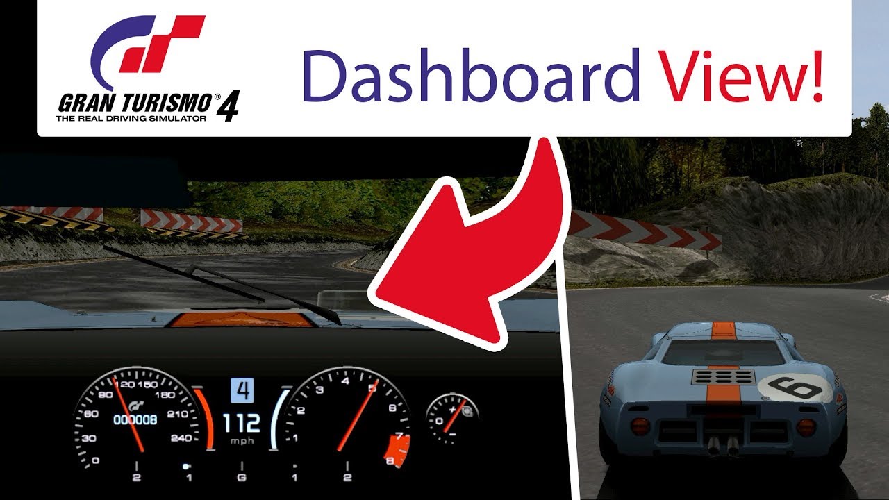 Gran Turismo 4 - Cockpit View - Ford GT40 Race Car '69 in Trail ...