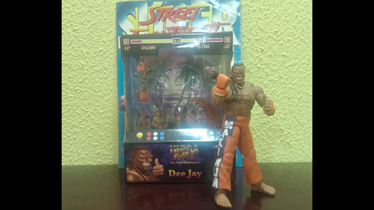 DEE JAY - Ultra Street Fighter II - JADA TOYS - YouTube