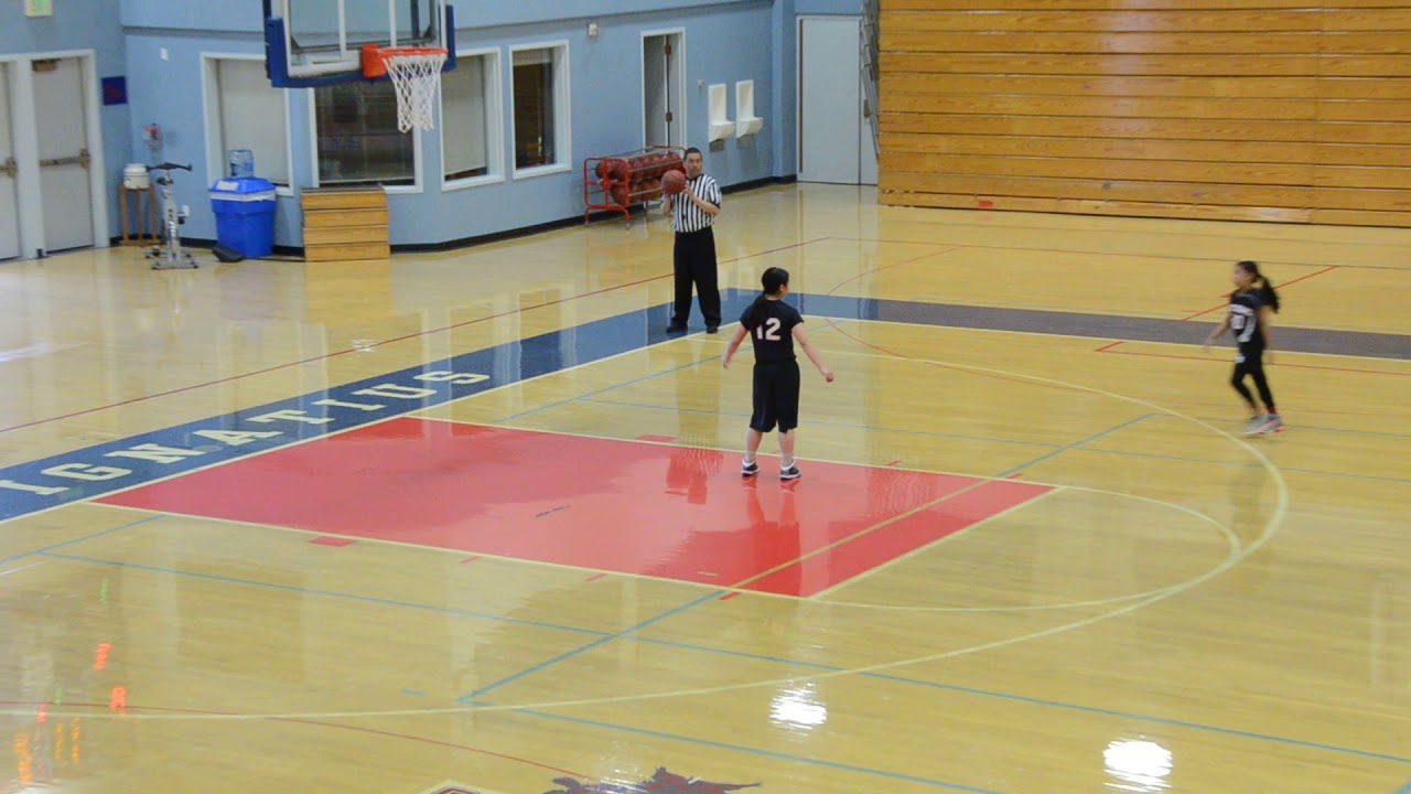Holy Name 2018 5th grade girls basketball vs NDV 1 - YouTube