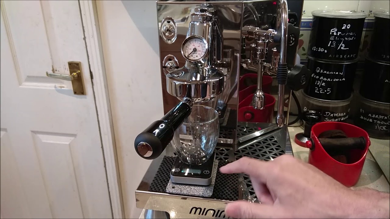 ACS Minima Espresso Shot 2 - YouTube