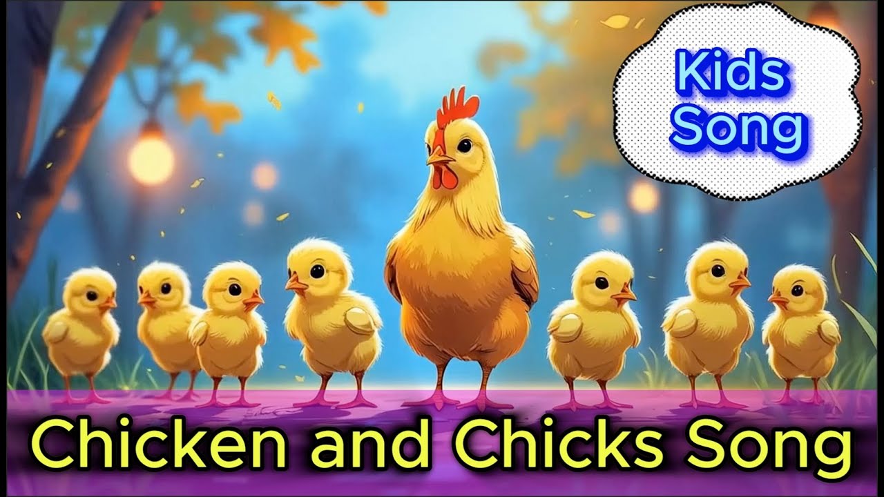 The Chicken and Chicks Song | A fun and adorable song for kids! 🐔🐣🎶 ...