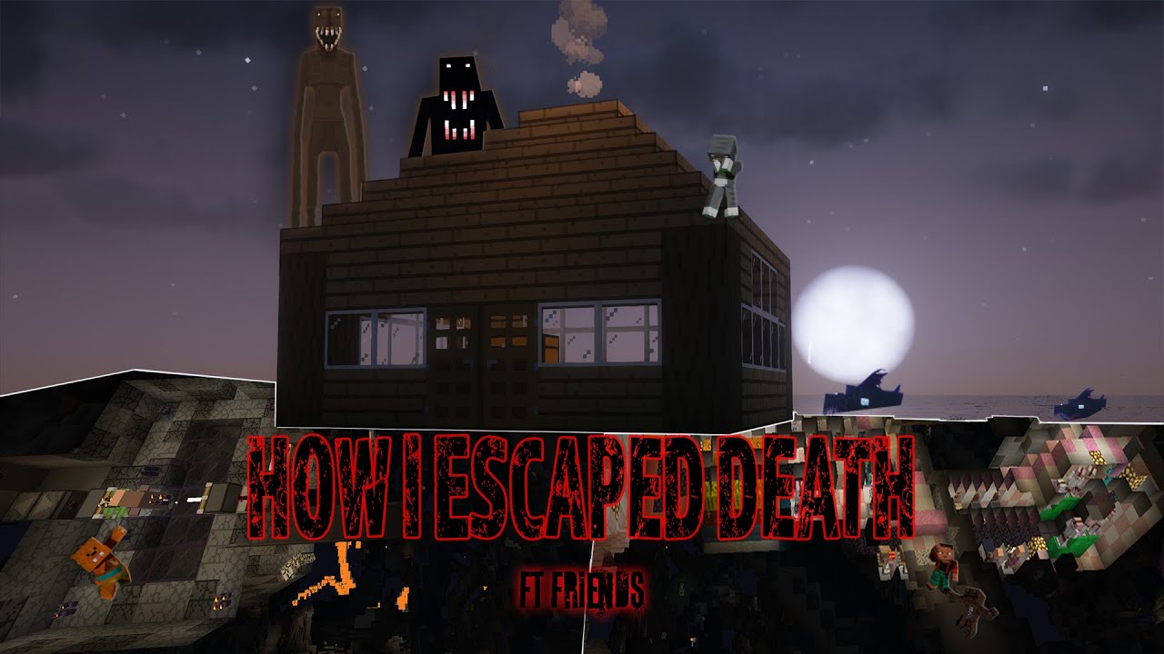 Escaping The Horrors Of The SCARIEST Minecraft Mod - YouTube