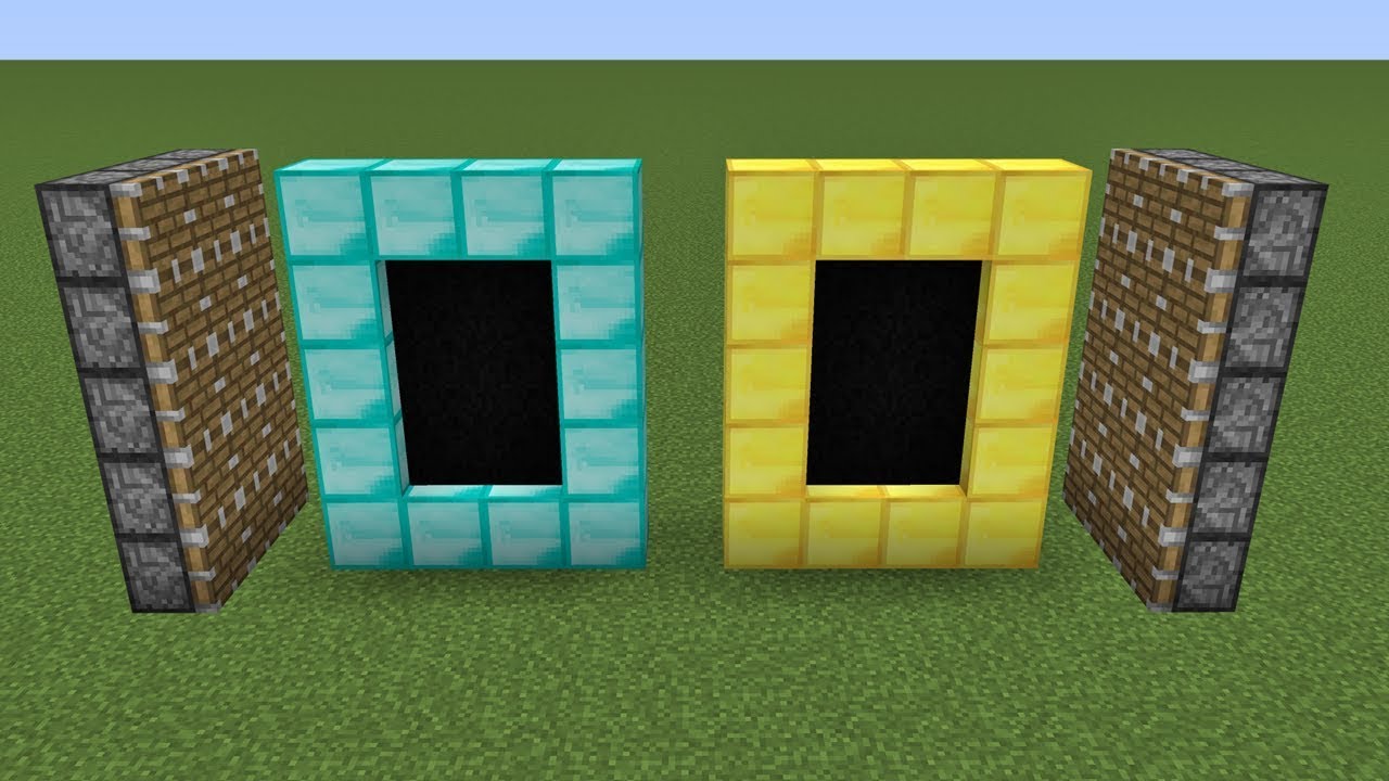 diamond portal + gold portal = ??? - YouTube