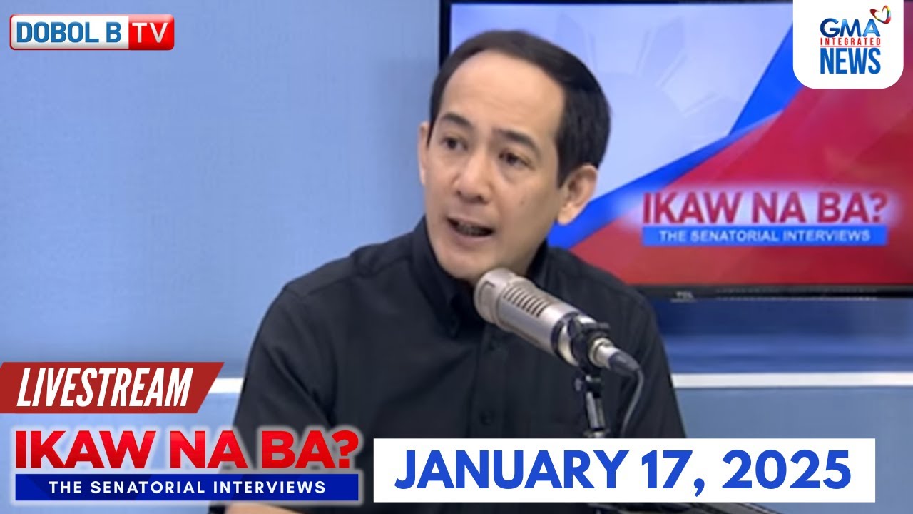 Ikaw Na Ba? The Senatorial Interviews: Victor D. Rodriguez - Replay - YouTube