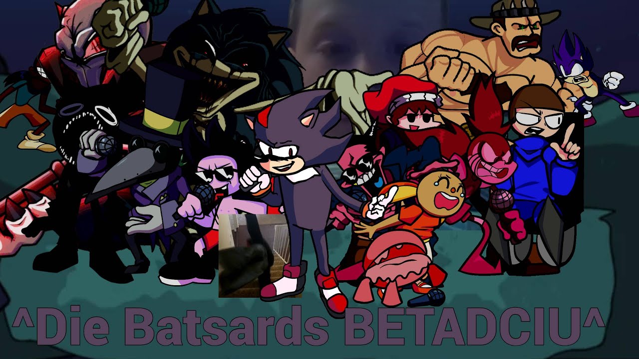 FNF - Die Batsards But Every Turn A Different Cover Is Used! - YouTube