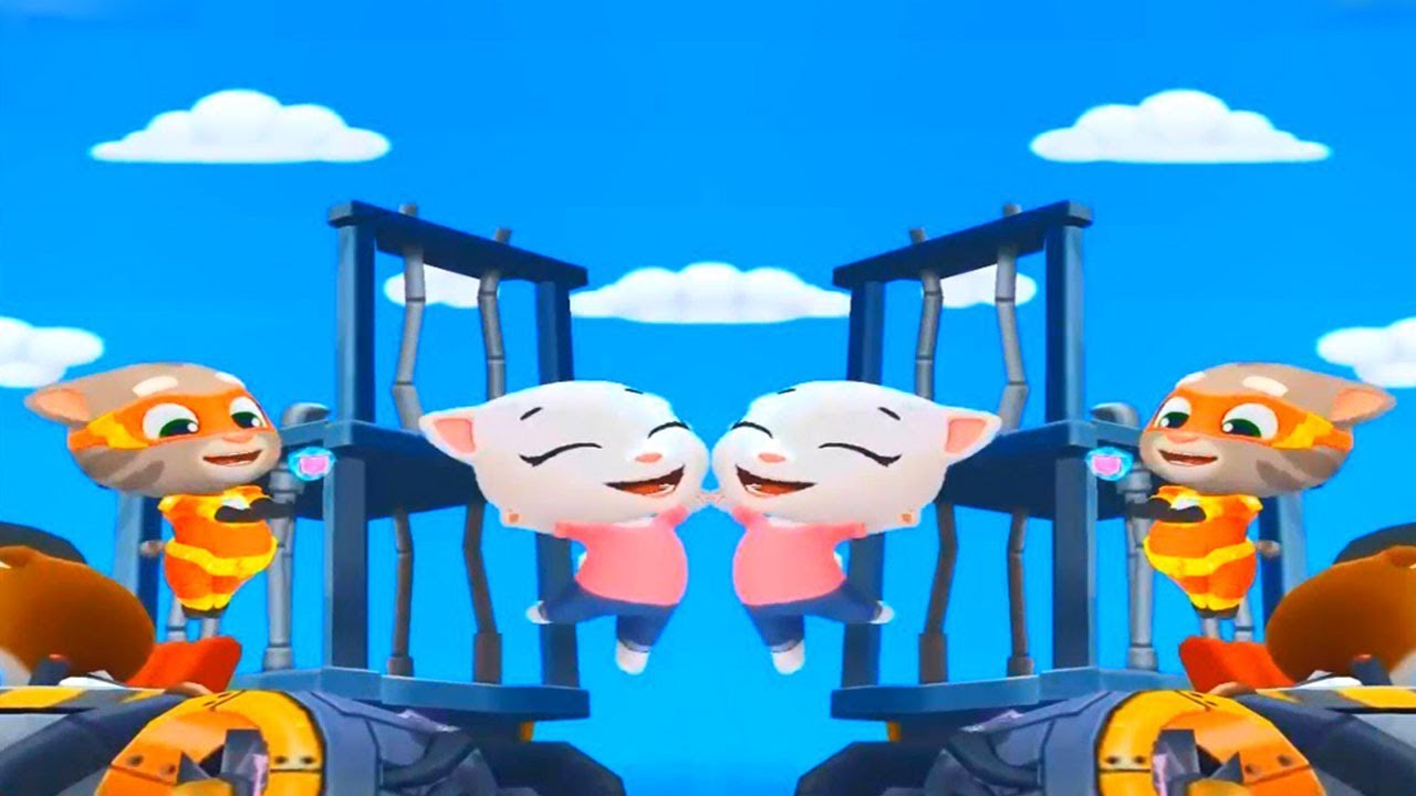 ГОВОРЯЩИЙ ТОМ ПОГОНЯ ГЕРОЕВ VS Dash Tag Fun Endless Runner против ...